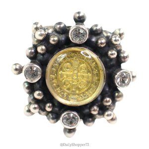 Virgins Saints & Angels | Jewelry | Virgins Saints Angels Vsa San Benito Cloister Statement Ring ...